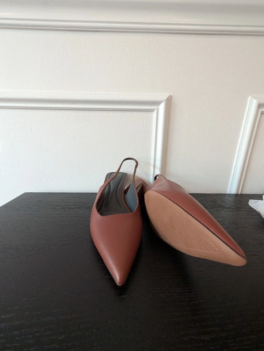 Franco Sarto | Shoes | Franco Sarto Slingback Pointed Toe Kitten Heel ...